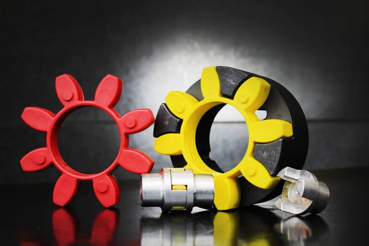 Elastic couplings RPX/Habix® Star red | Denecke + Leuzinger