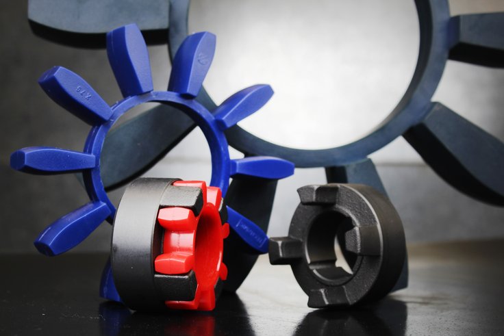 Accouplements élastiques Hadeflex®X TX Étoile rouge | Denecke + Leuzinger