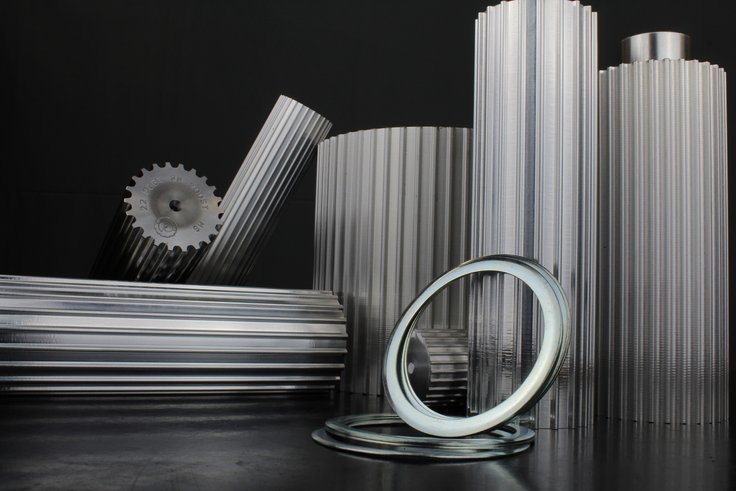 Zahnwellen T-Profil T2.5 | Denecke + Leuzinger